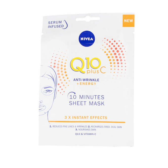 Nivea Q10+Vitamin C Anti Wrinkle Energizing Face Mask | Luxury Perfume ...