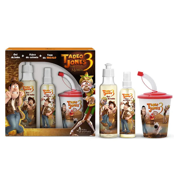 Cartoon Tadeo Jones Eau De Cologne Spray 150ml Set 3 Piezas | Perfumes ...