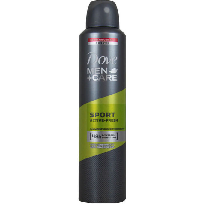 Dove Men Sport Active Fresh Deodorant Spray 250ml | Niche Perfumes ...