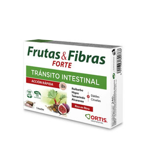 Ortis Fruit and Fibre Intestinal Transit Forte 12 Cubes | Niche ...