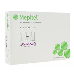 Mepiform Mepitel Sterile Dressing 5 X 7,5 Cm 10 Units | Beauty The Shop ...