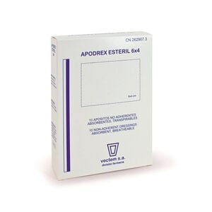 Vectem Apoderex 6x4cm Sterile Wound Dressing 6 Units | Niche perfumes, high-end cosmetics ...