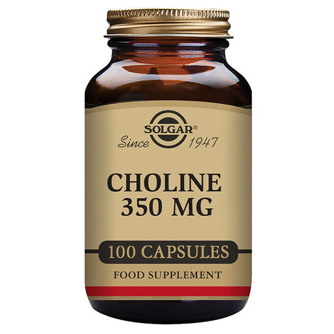 Solgar Choline 350mg 100 Capsules | Niche parfyymit ja ...