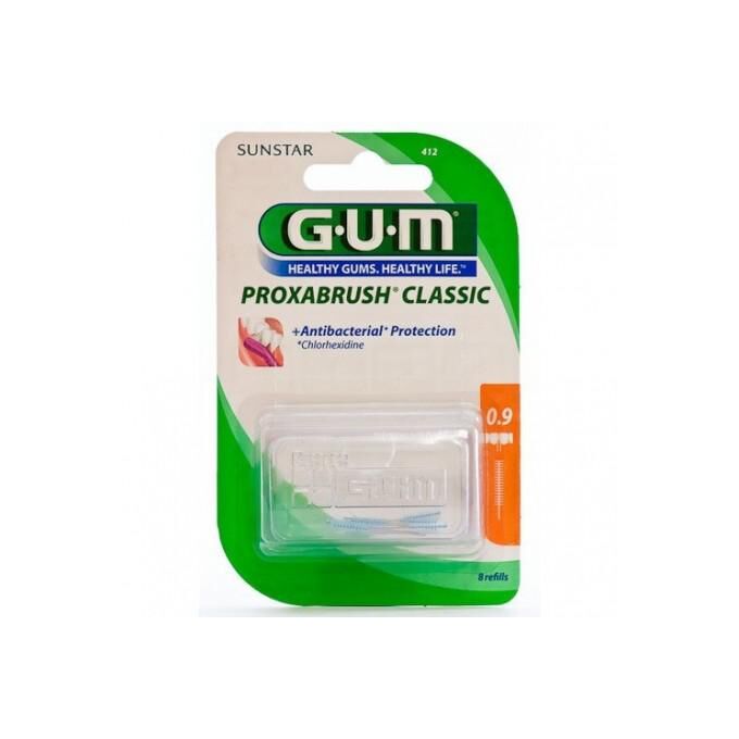 Proxabrush Classic Cepillo Interdental Con Clorhexidina 0,9 Mm 8 ...