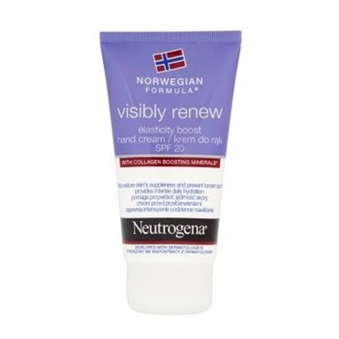 Neutrogena Visibly Renew Elasti-Boost Hand Cream Spf 20 75ml ...