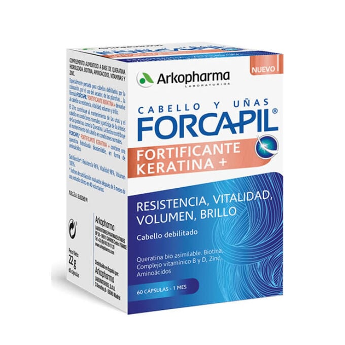 Arkopharma Forcapil Fortifying + Keratin 60 Capsules | Niche perfumes ...