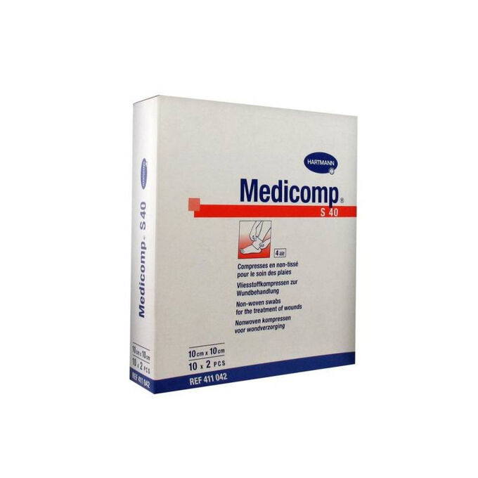 Hartmann Medicomp Sterile Gauze 10x10cm 10x2 Units | Niche Perfumes ...