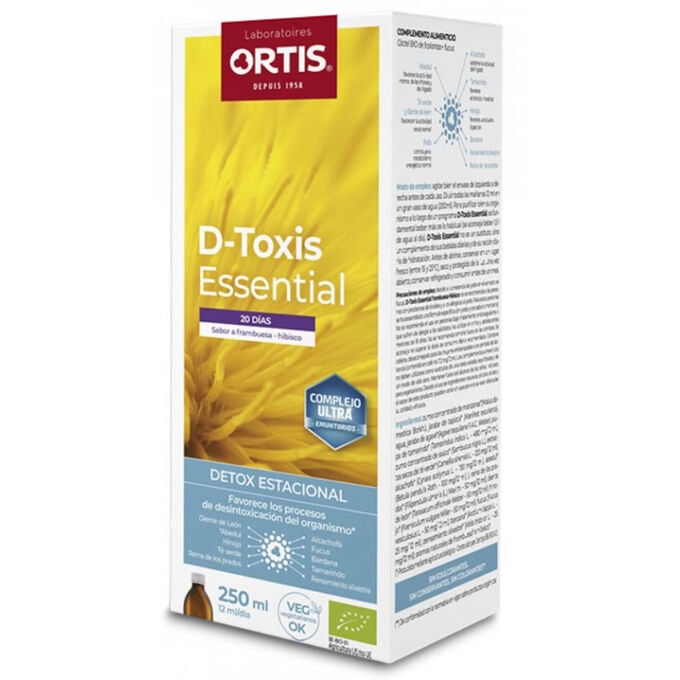 Ortis D-toxis Essential Raspberry-Hibiscus 250ml | Niche perfumes, high ...