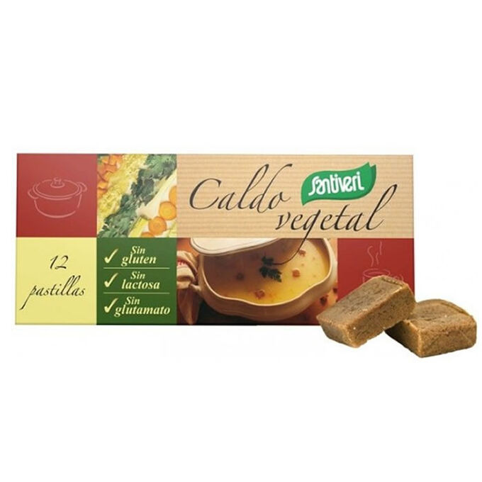 Santiveri Unsalted Vegetable Broth 12 Tablets 100g | BeautyTheShop - 面霜 ...