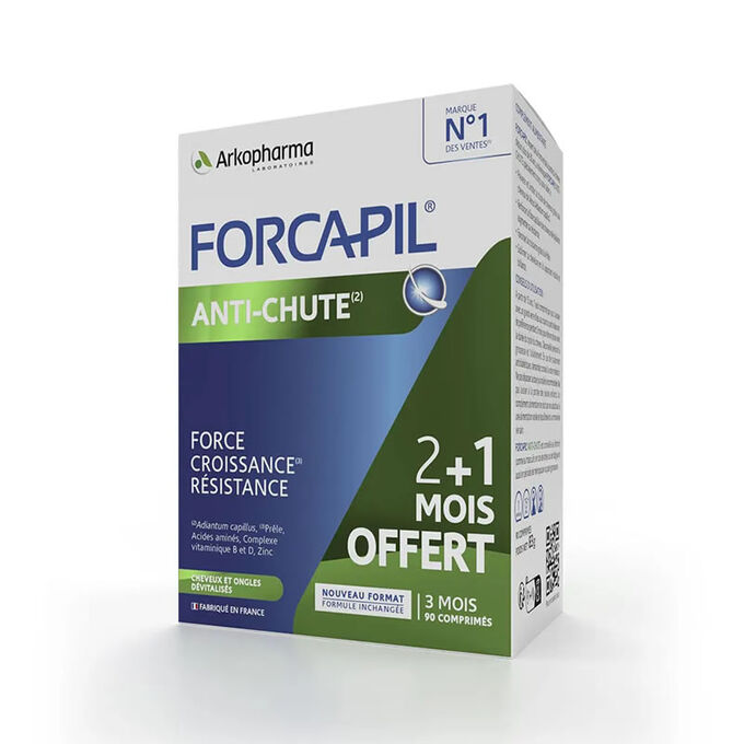 Arkopharma Forcapil Anti-Hair And Nail Loss 90 Tablets | Niche Perfumes ...