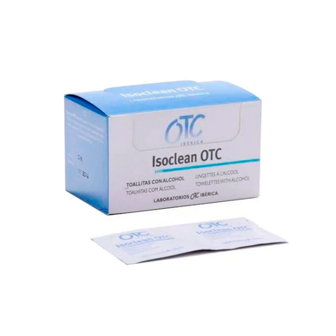 OTC Isoclean Wipes with Alcohol 50 Units | BeautyTheShop - 面霜，化妆品，网上商店