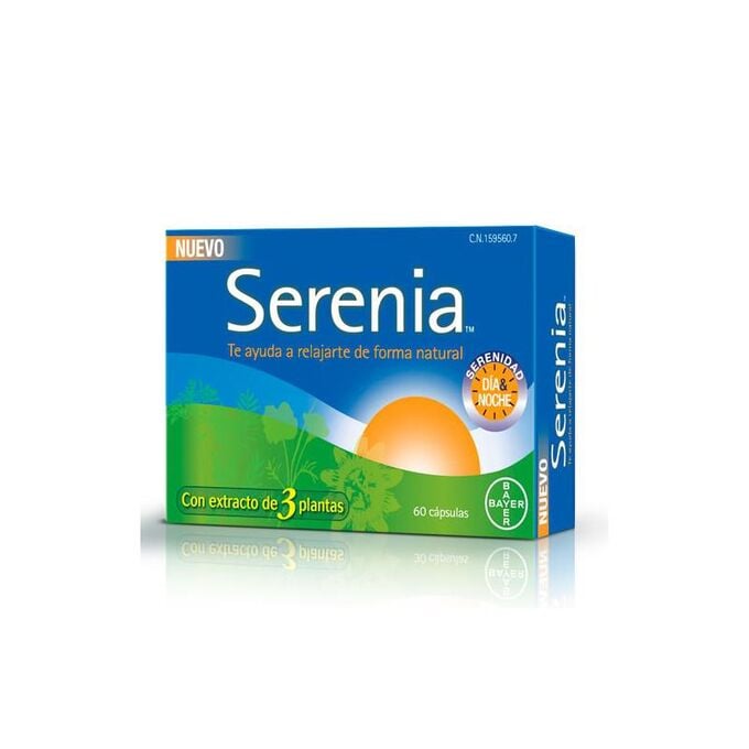 Bayer Serenia Natural Relaxation Day & Night 60 Capsules | Beauty The ...