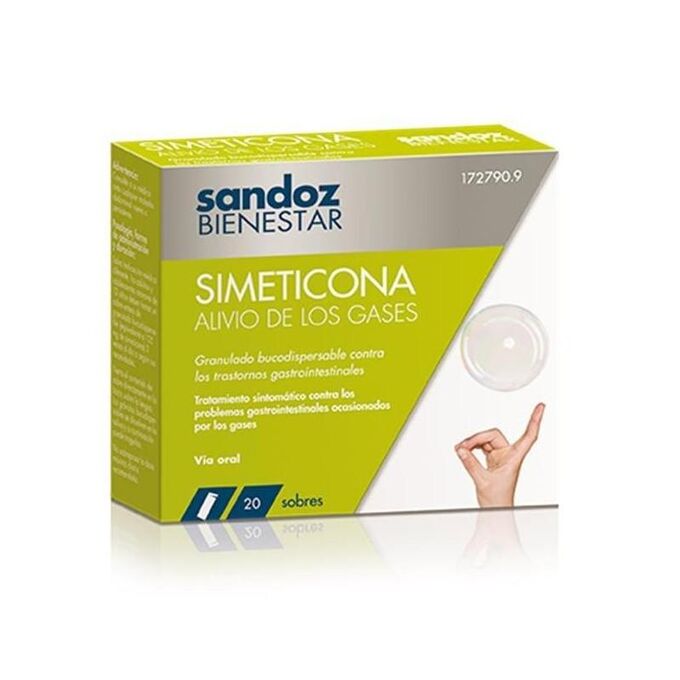 Sandoz Bienestar Simeticona 20 Sobres | Perfumes de Autor y Cosmética ...