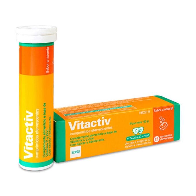 Teva Vitactiv 15 Effervescent Tablets 60g | Beauty The Shop - The best ...