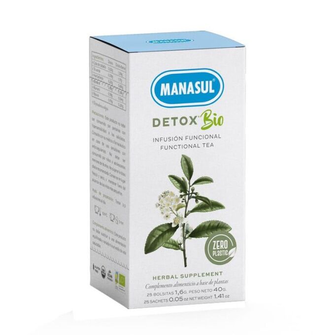 Manasul Detox Bio 25 Tea Sachets | Niche perfumes, high-end cosmetics ...
