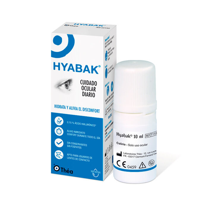 Hyabak Solución Humectante Ojos Y Lentillas 10ml | Perfumes Nicho ...