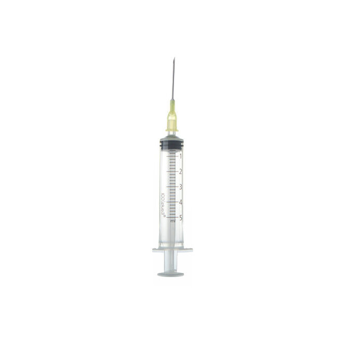 Ico Plus Syringe With Needle 0,9x25 5ml G20 1 | Beauty The Shop - The ...