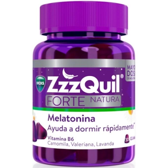 Vicks Zzzquil Forte Natura Melatonin 30 pieces | Niche Perfumes Luxury ...